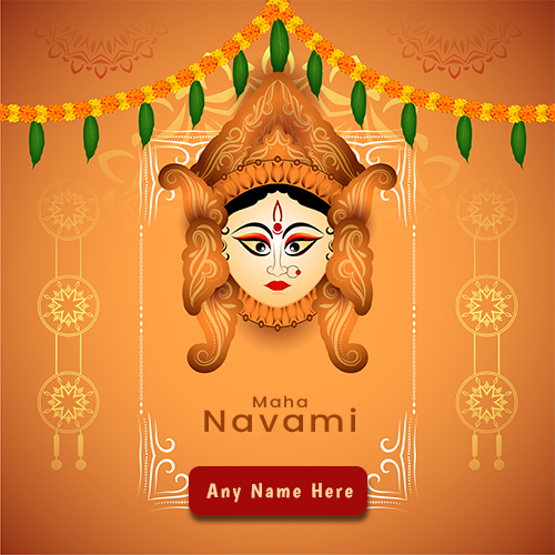 Navratri Maha Navami Images With Name And Photo
