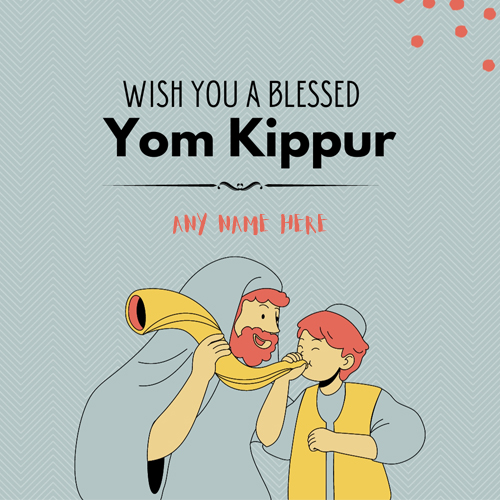 Yom Kippur Jewish Wishes Images Pictures Pics And Photo With Name