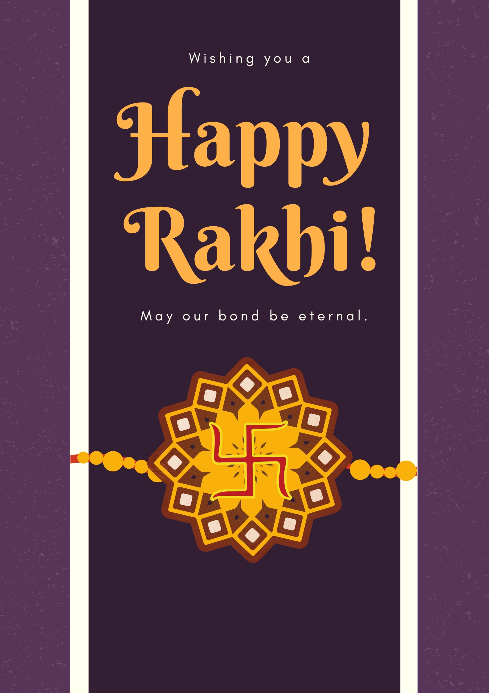 Download Free Happy Raksha Bandhan Rakhi Wishes With Name Edit Online